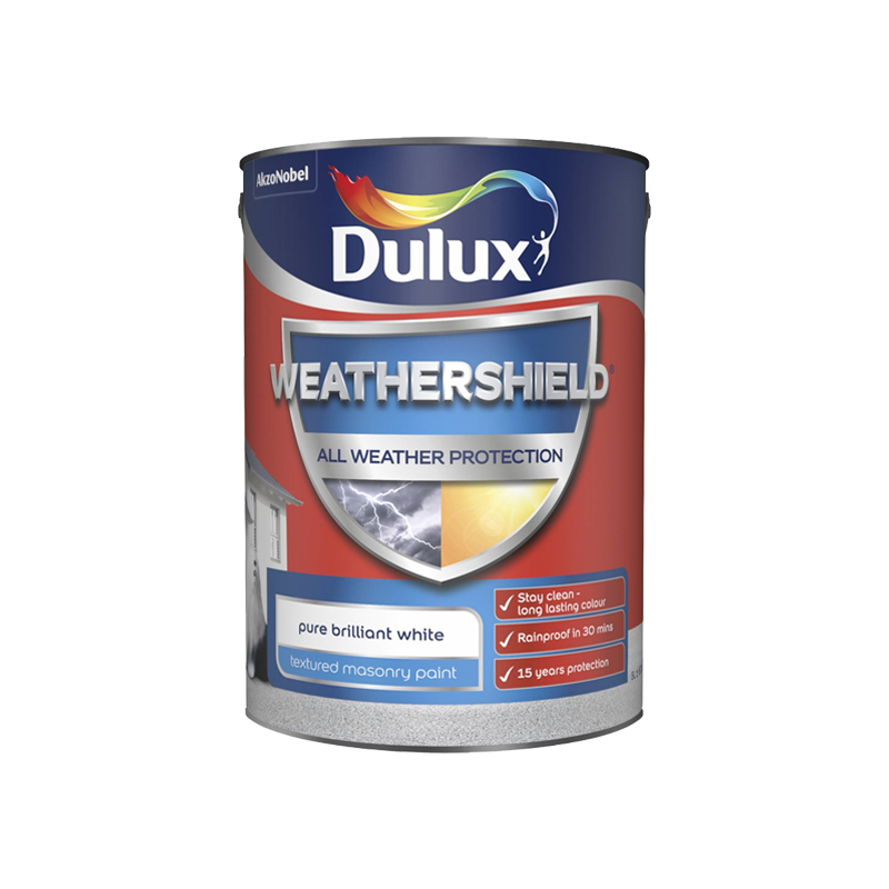 Shield Your Home with Dulux Weathershield Smooth Masonry Paint